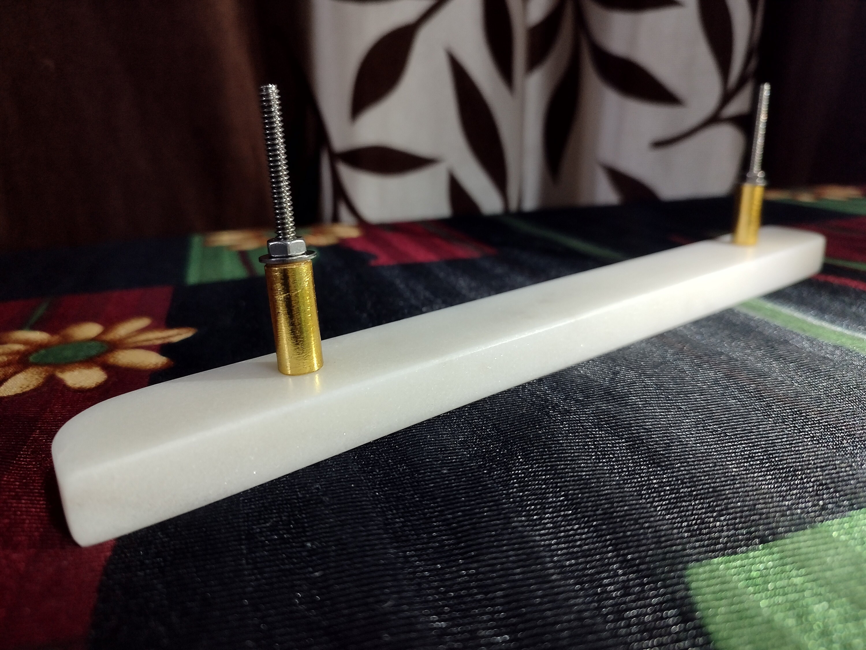 Curved Shape Beautiful White Marble, Marble Drawer Pulls, Cabinets, Dressers, Pulls and Handles ...