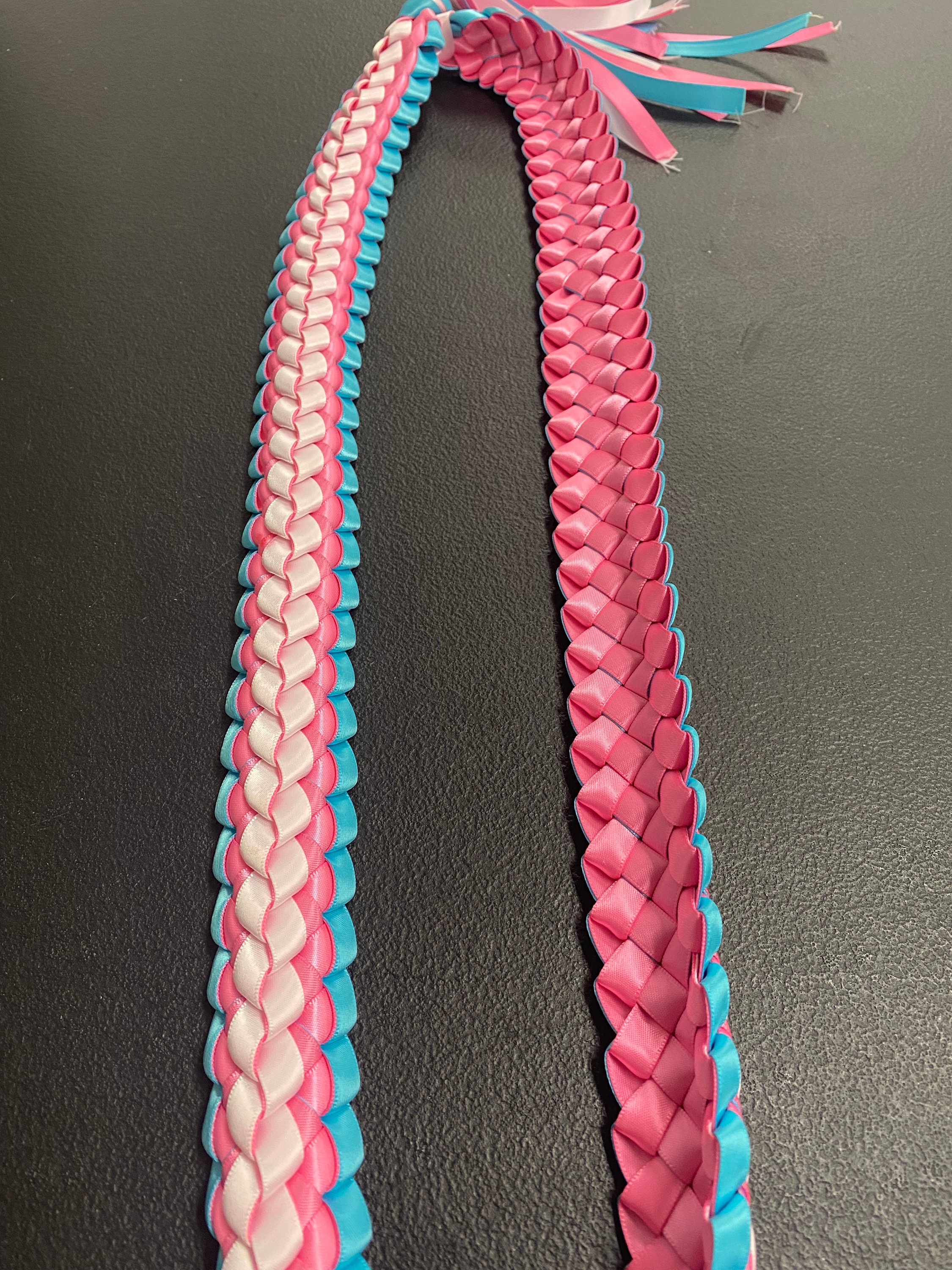 Trans Pride Flag Double Ribbon Lei - Etsy