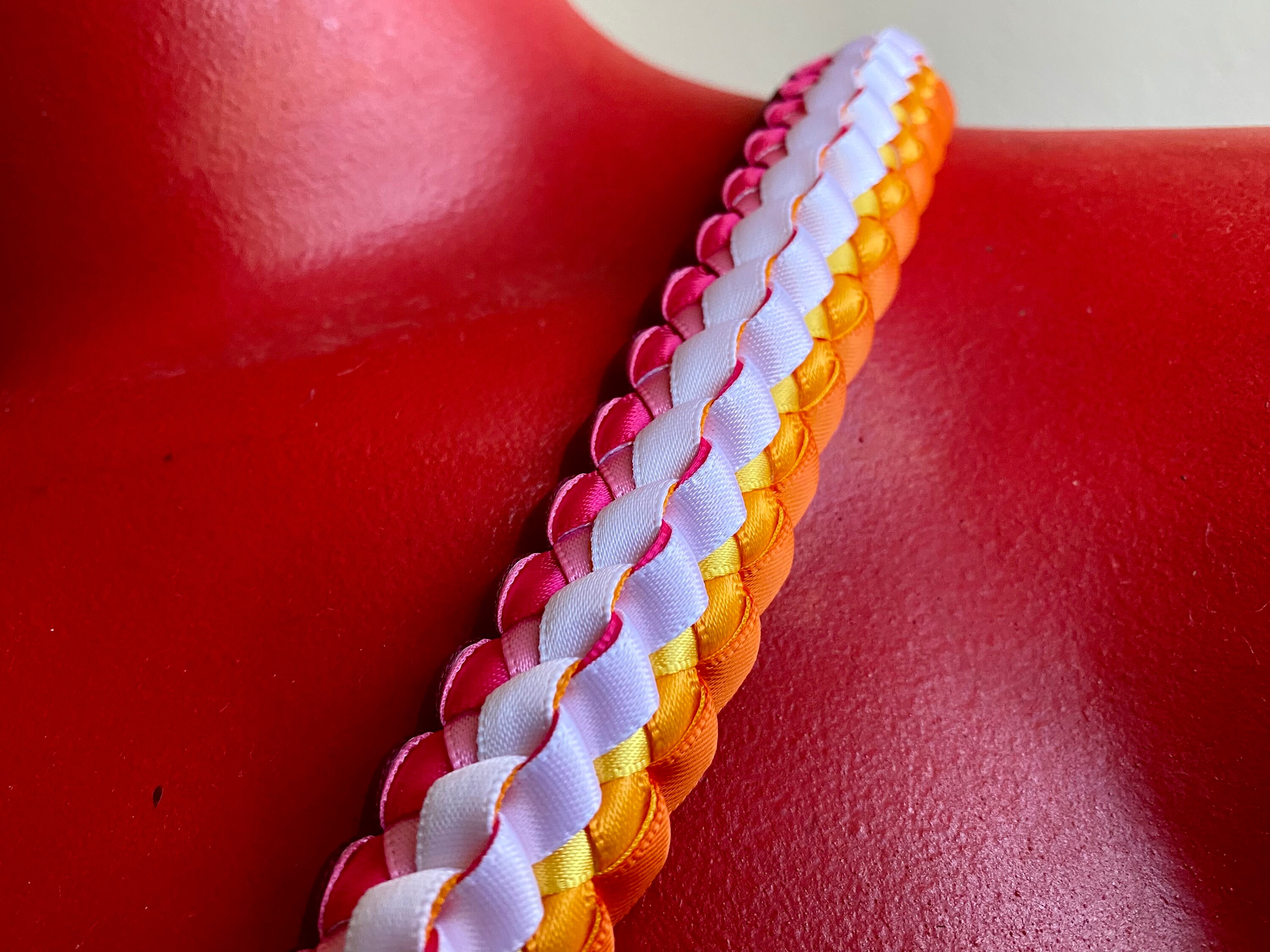 Lesbian Pride Flag Double Ribbon Lei - Etsy