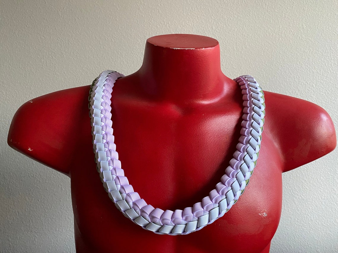 Genderqueer Pride Flag Double Ribbon Lei - Etsy