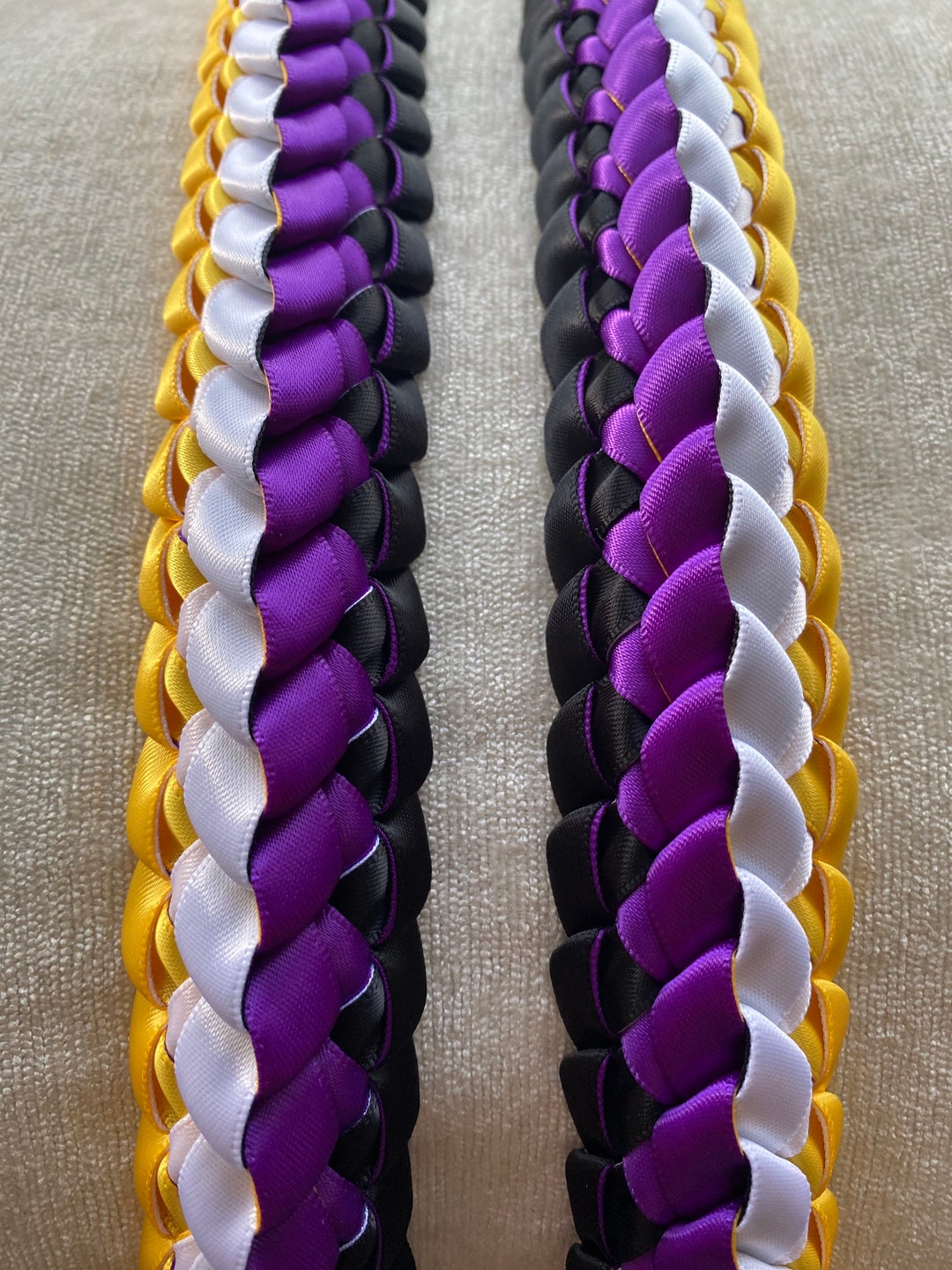 Non-binary Pride Flag Double Ribbon Lei - Etsy