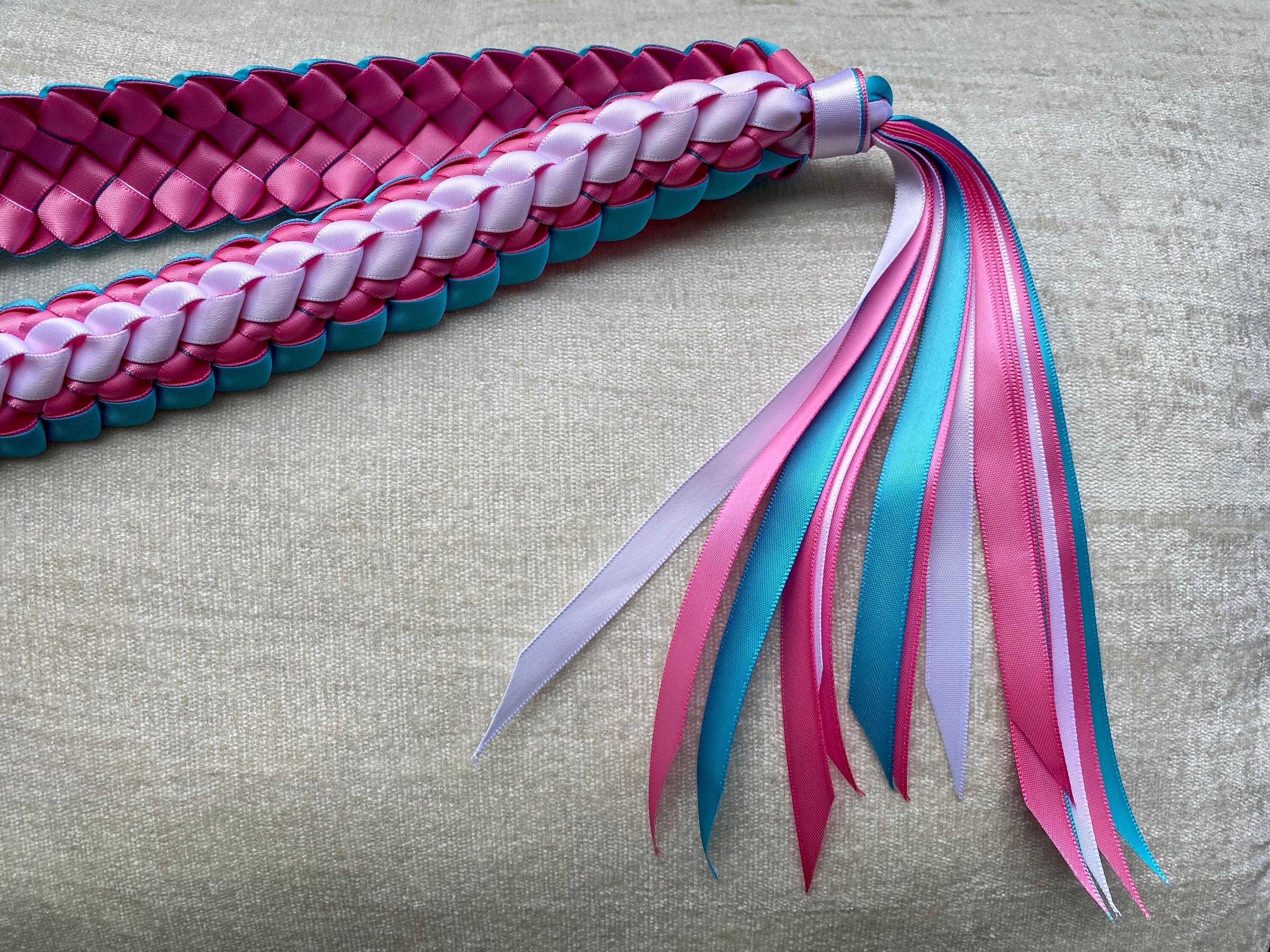 Trans Pride Flag Double Ribbon Lei - Etsy