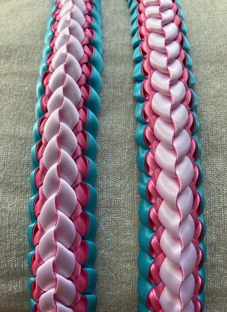 Trans Pride Flag Double Ribbon Lei - Etsy
