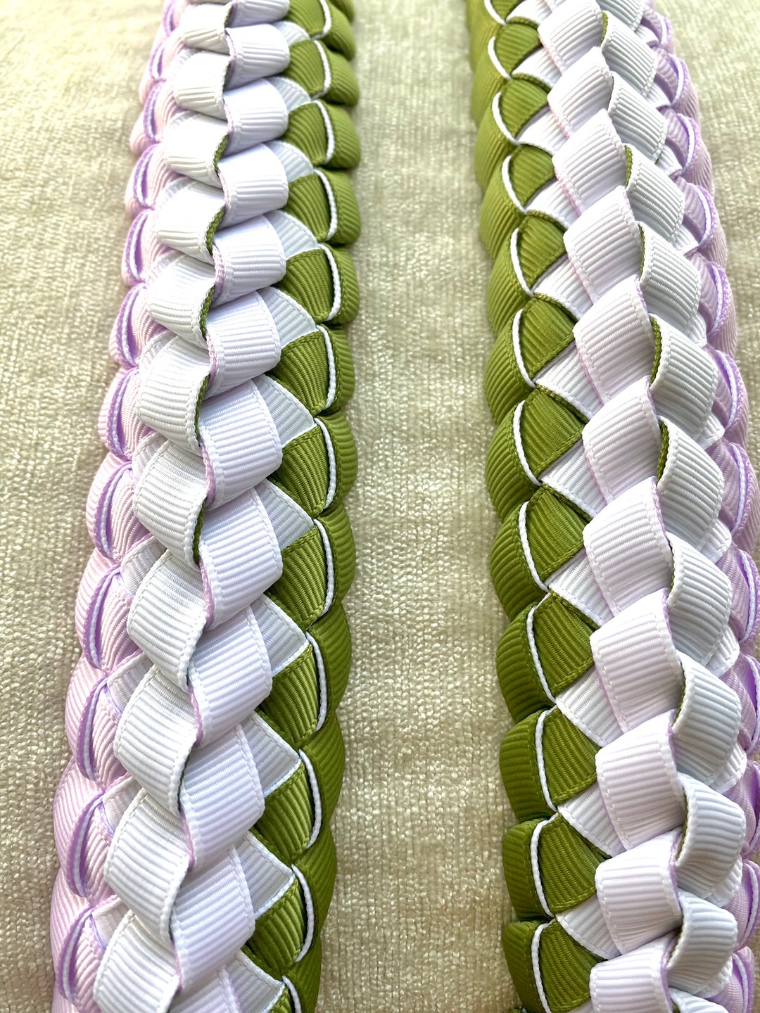 Genderqueer Pride Flag Double Ribbon Lei - Etsy