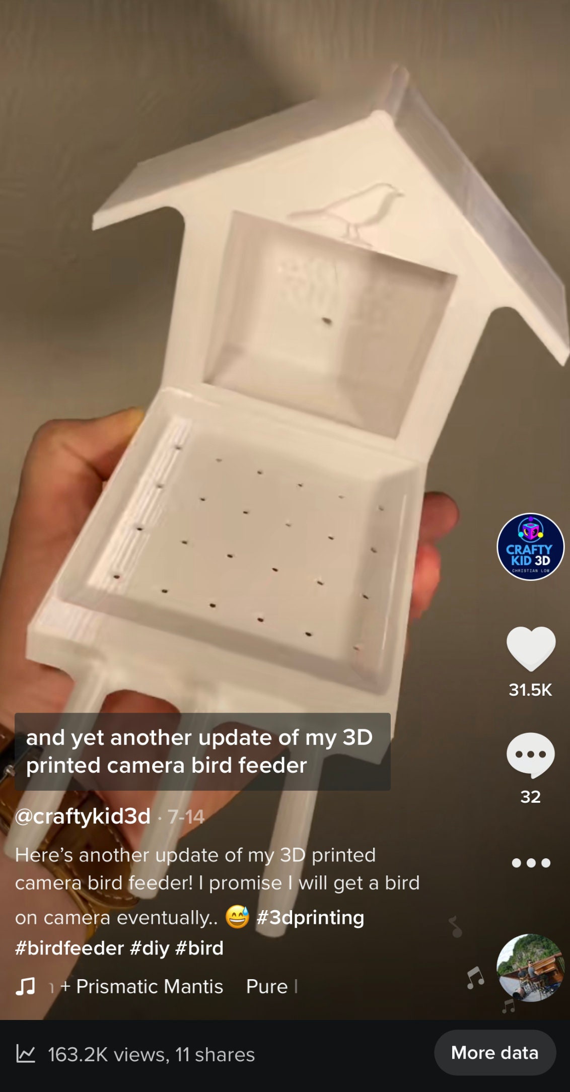 Blink Camera Bird Feeder STL File Digital Download | Etsy