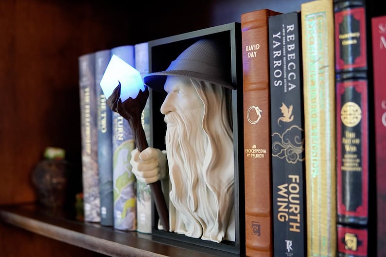 Glowing Wizard Book Nook DIGITAL FILE- STL and .3mf - Etsy