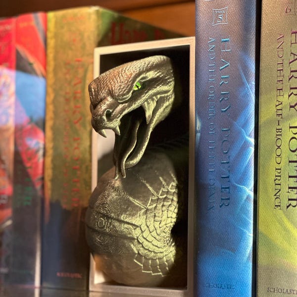 3d Snake Book Nook - Etsy