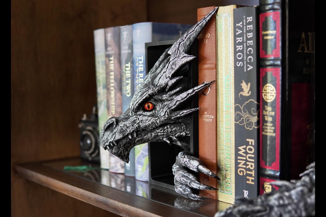 Lightning Dragon Emerging Book Nook – Head & Tail Edition DIGITAL FILE ...