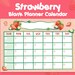 4 Printable Types Blank Calendar | Digital Download PNG High Image ...