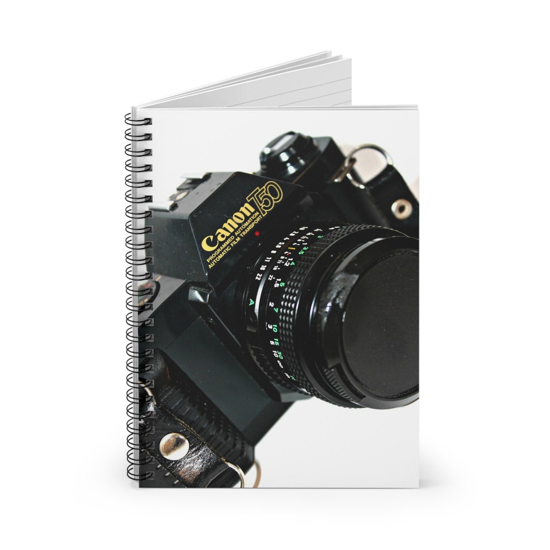 Camera Spiral Notebook Ruled Line - Etsy