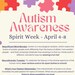 Autism Awareness Spirit Week | Etsy