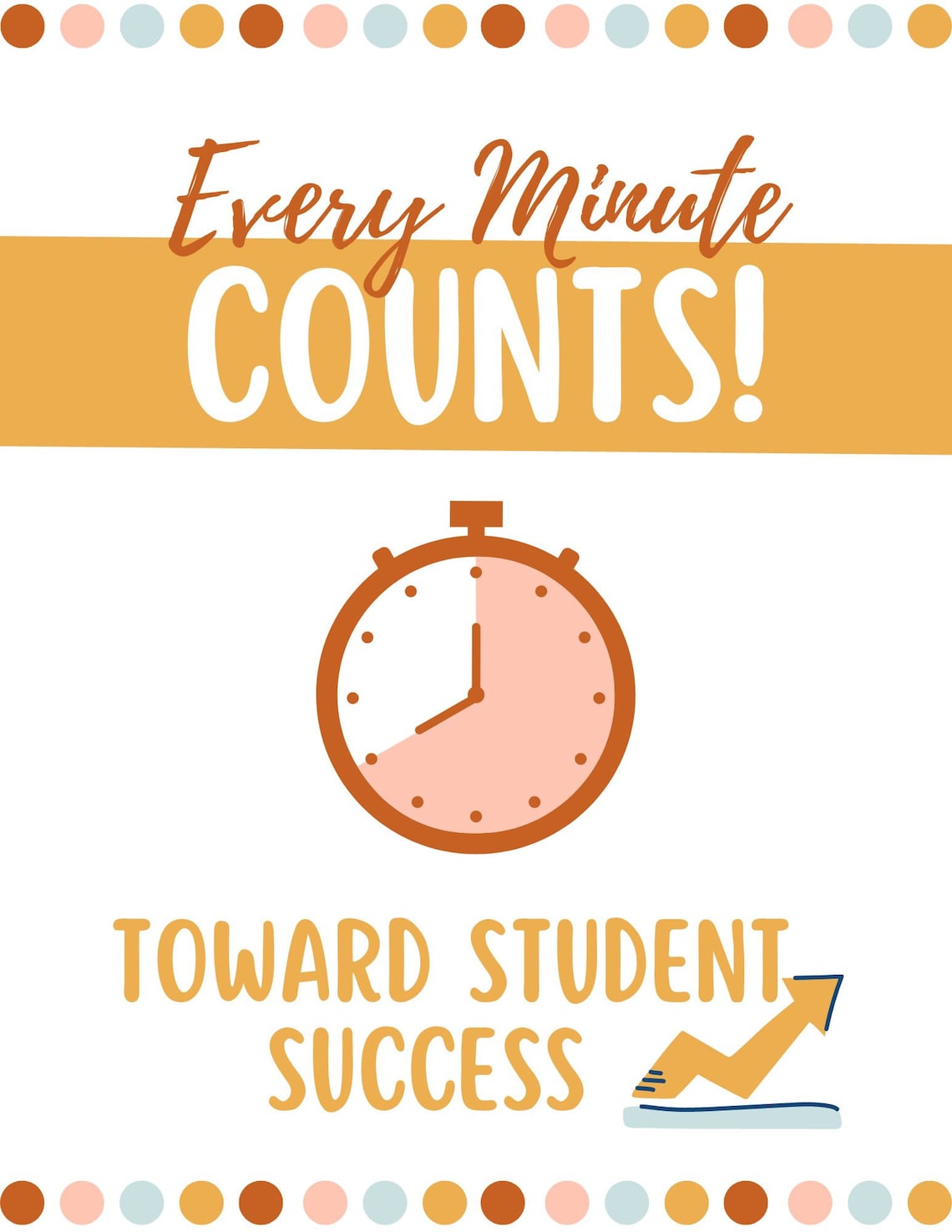 School Attendance Posters - Etsy