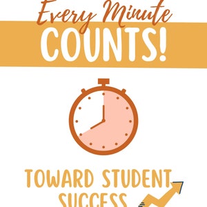 School Attendance Posters - Etsy