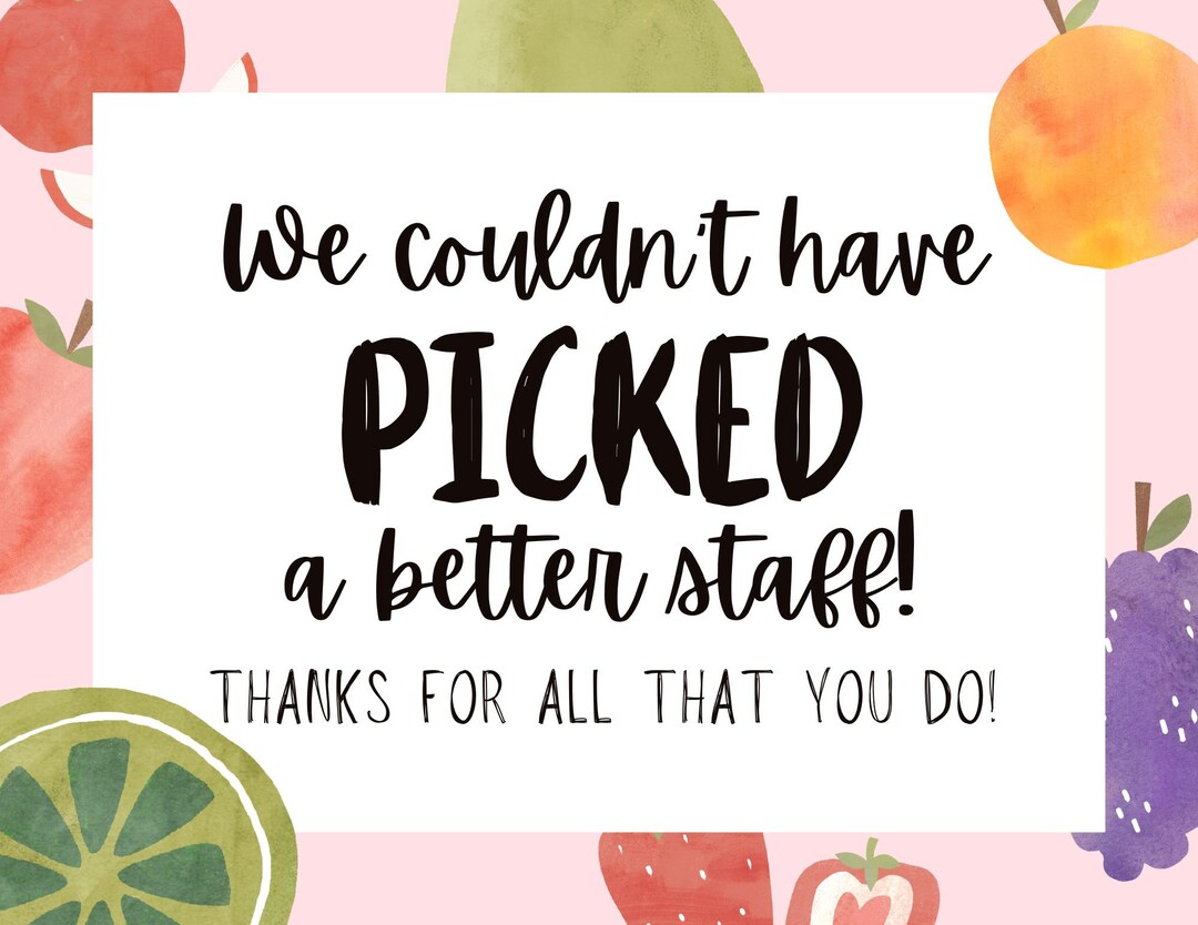 We Couldn't Have Picked a Better Staff! - Etsy