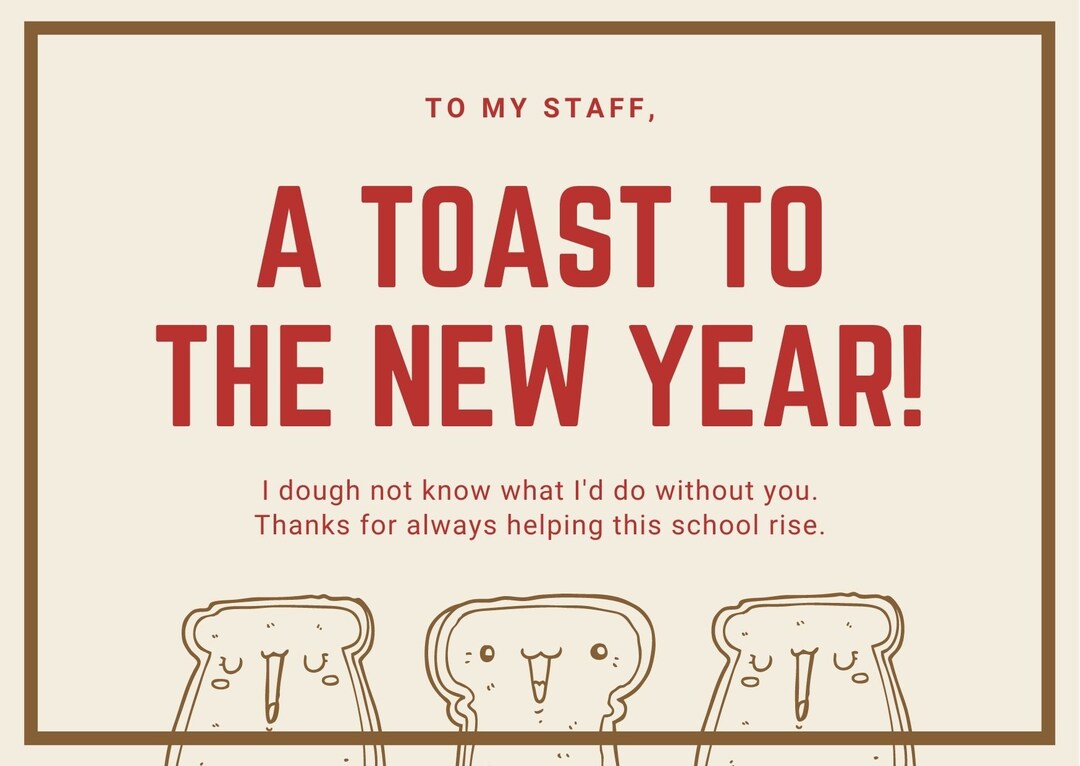 A TOAST to the New Year - Etsy
