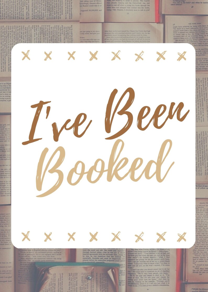 You've Been Booked - Etsy