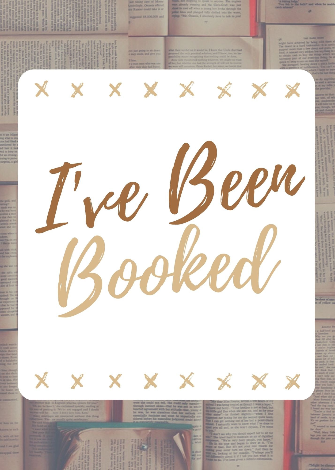 You've Been Booked - Etsy