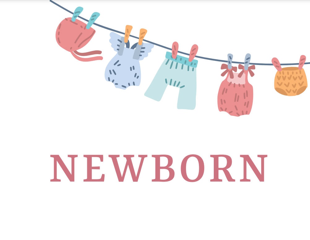 Kids Clothes Bin Labels - Etsy