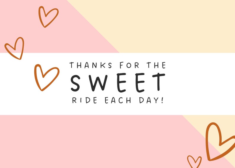 School Bus Drivers Appreciation Week - Etsy