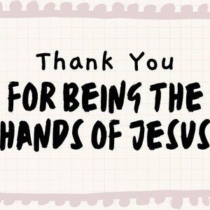 Sunday School Teacher Gift Tags - Etsy