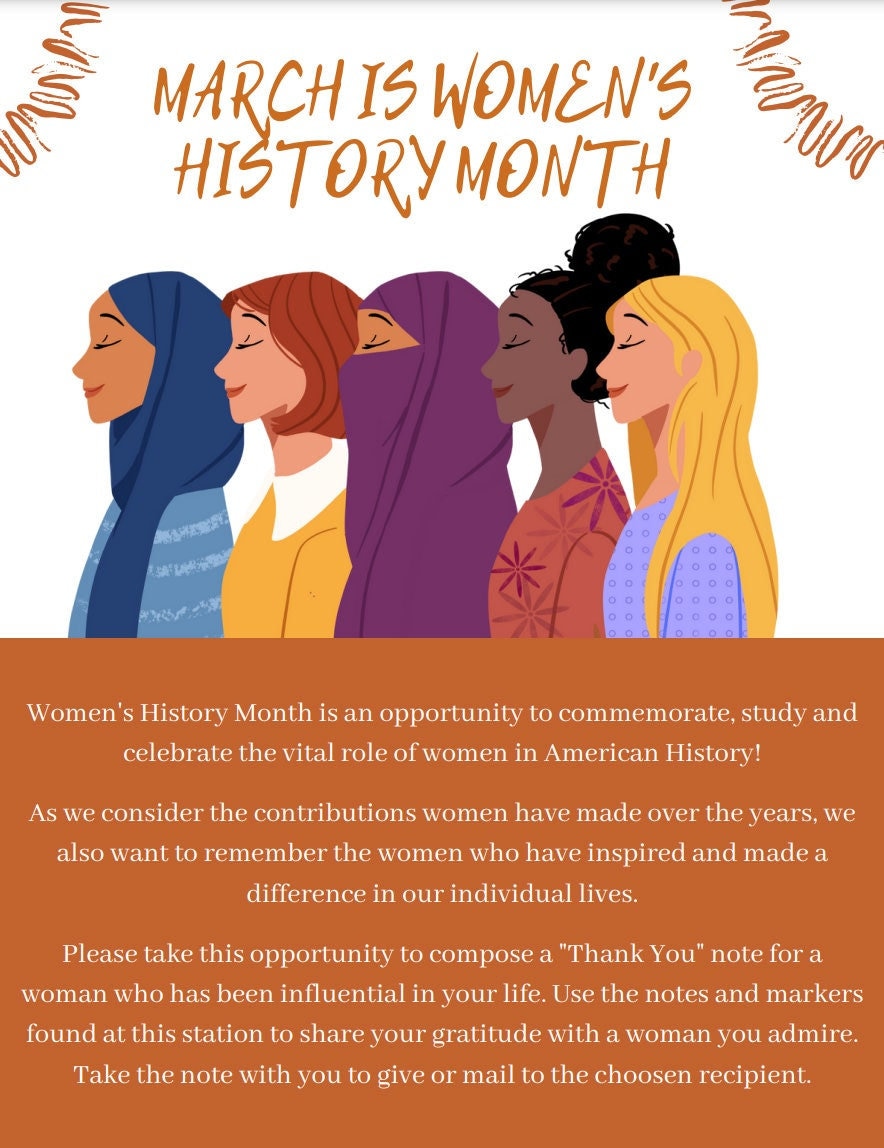 March is Women's History Month - Etsy