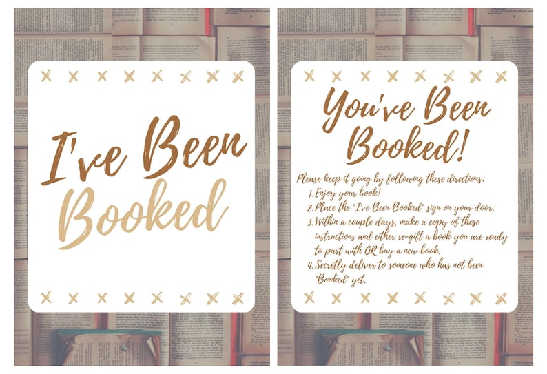 You've Been Booked - Etsy