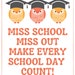 School Attendance Posters - Etsy