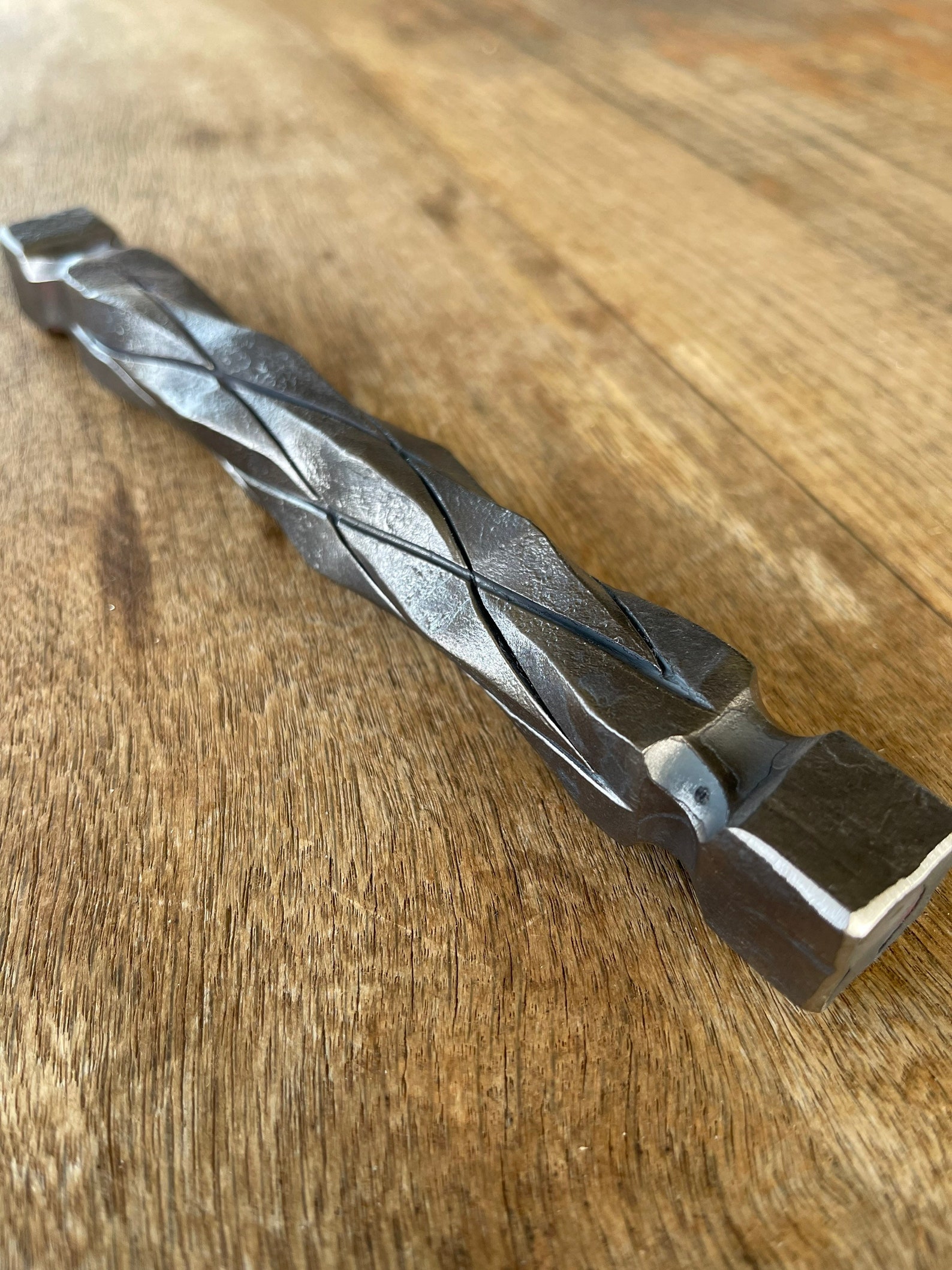 150mm Forged Beer Tap Handle, Steel Beer Tap Handle, Blacksmith Metal ...