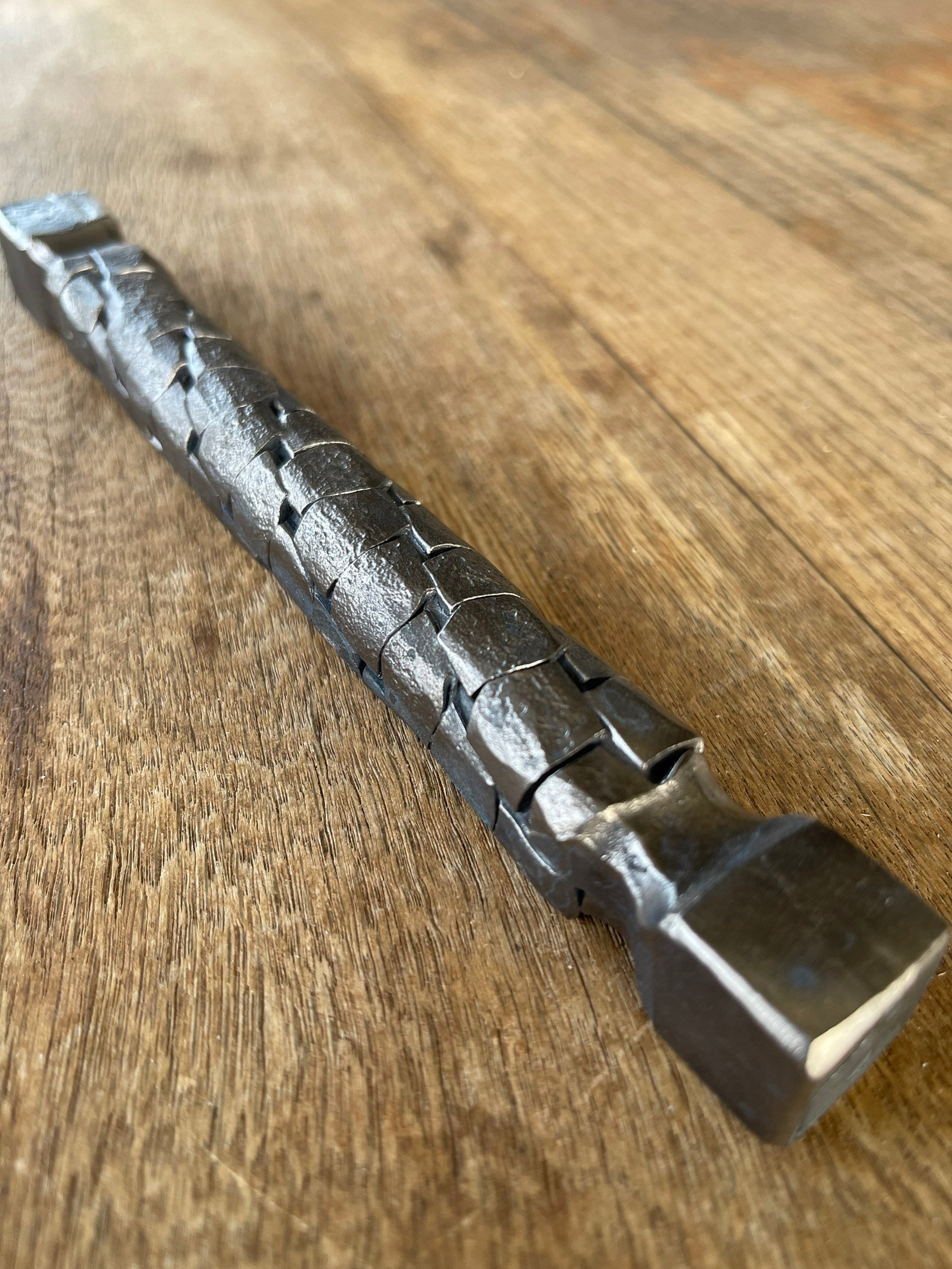 150mm Forged Beer Tap Handle, Steel Beer Tap Handle, Blacksmith Metal ...