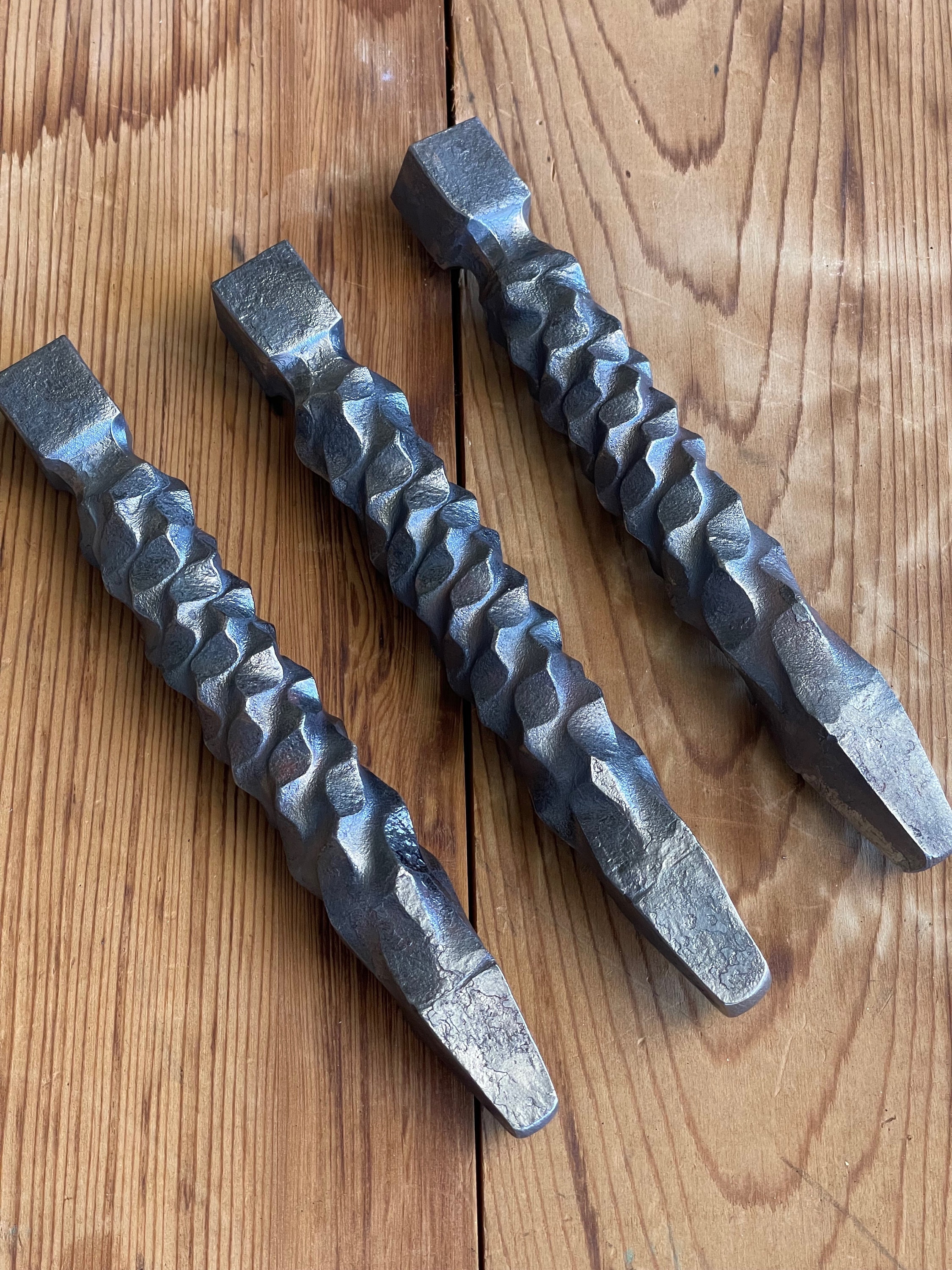 Forged Beer Tap Handle, Steel Beer Tap Handle, Blacksmith Metal Beer ...