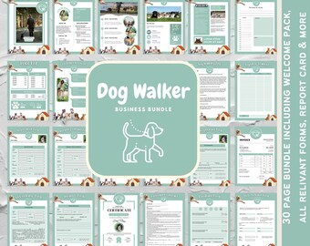 Dog Walking Business Forms. Dog Walker Business Forms. Dog Walking ...