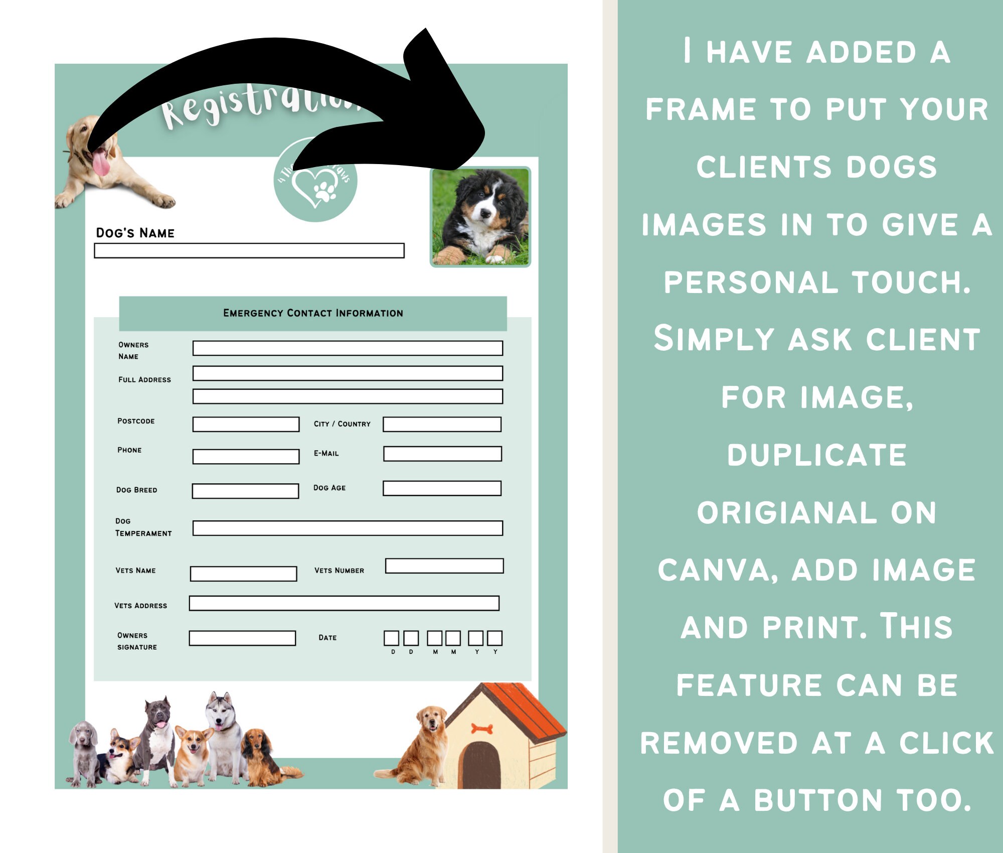 Dog Grooming Salon Business Forms. Dog Business Essential Forms Dog ...