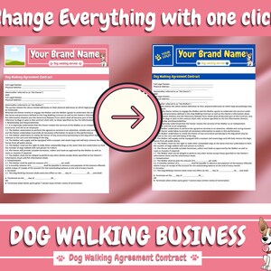 Dog Walking Business Forms. Dog Walker Business Forms. Dog Walking ...