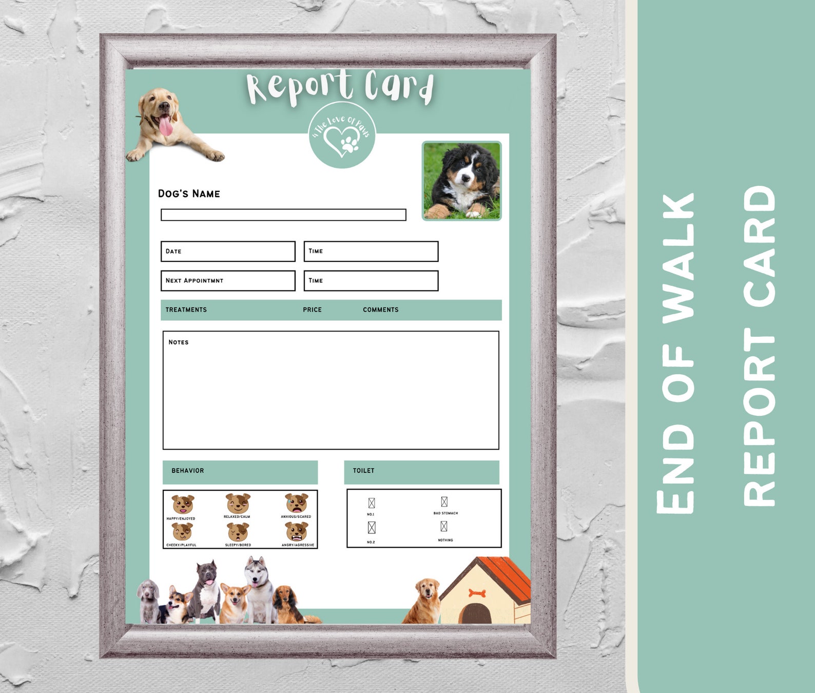 Dog Walking Business Forms. Dog Walker Business Forms. Dog Walking ...