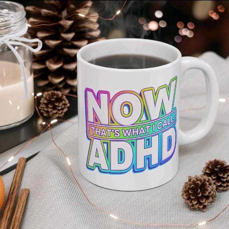 Adhd Now Then - Etsy UK