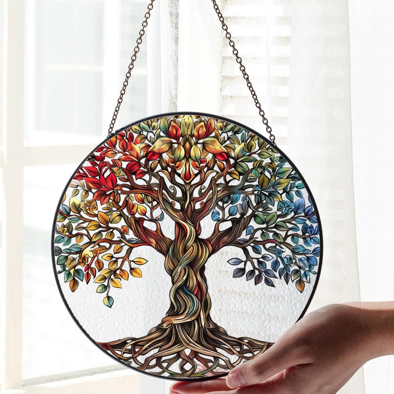 Tree of Life Suncatcher - Etsy