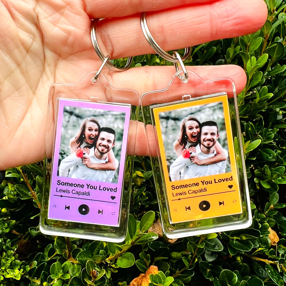 Personalized Song Keychain Custom Music Keychain Custom - Etsy
