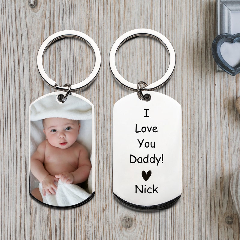 Dad Keychain - Etsy