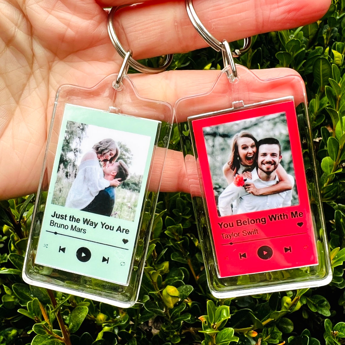 Personalized Song Keychain Custom Music Keychain Custom - Etsy