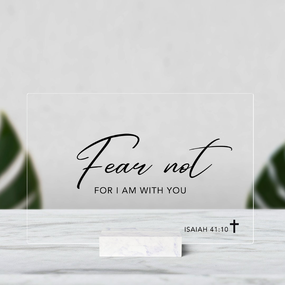 Bible Verse Acrylic Plaque, Custom Bible Verse Plaque, Personalized ...