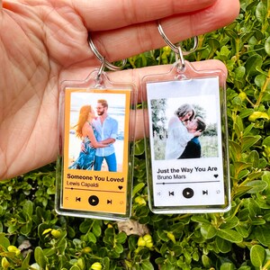 Personalized Song Keychain Custom Music Keychain Custom - Etsy