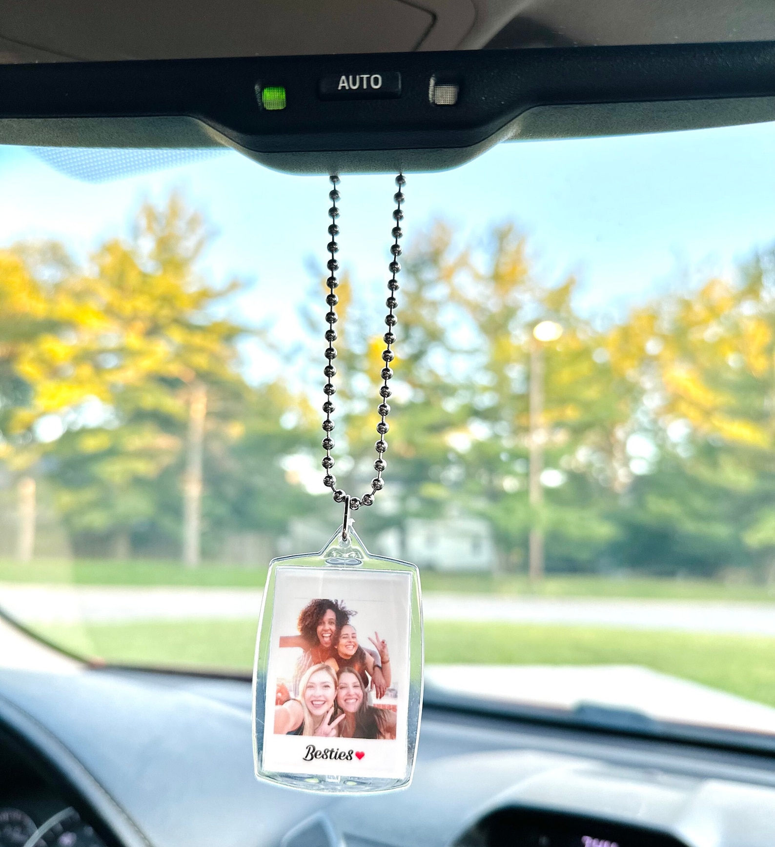 Personalized Photo Car Ornament, Custom Car Hanging, Customized Car ...