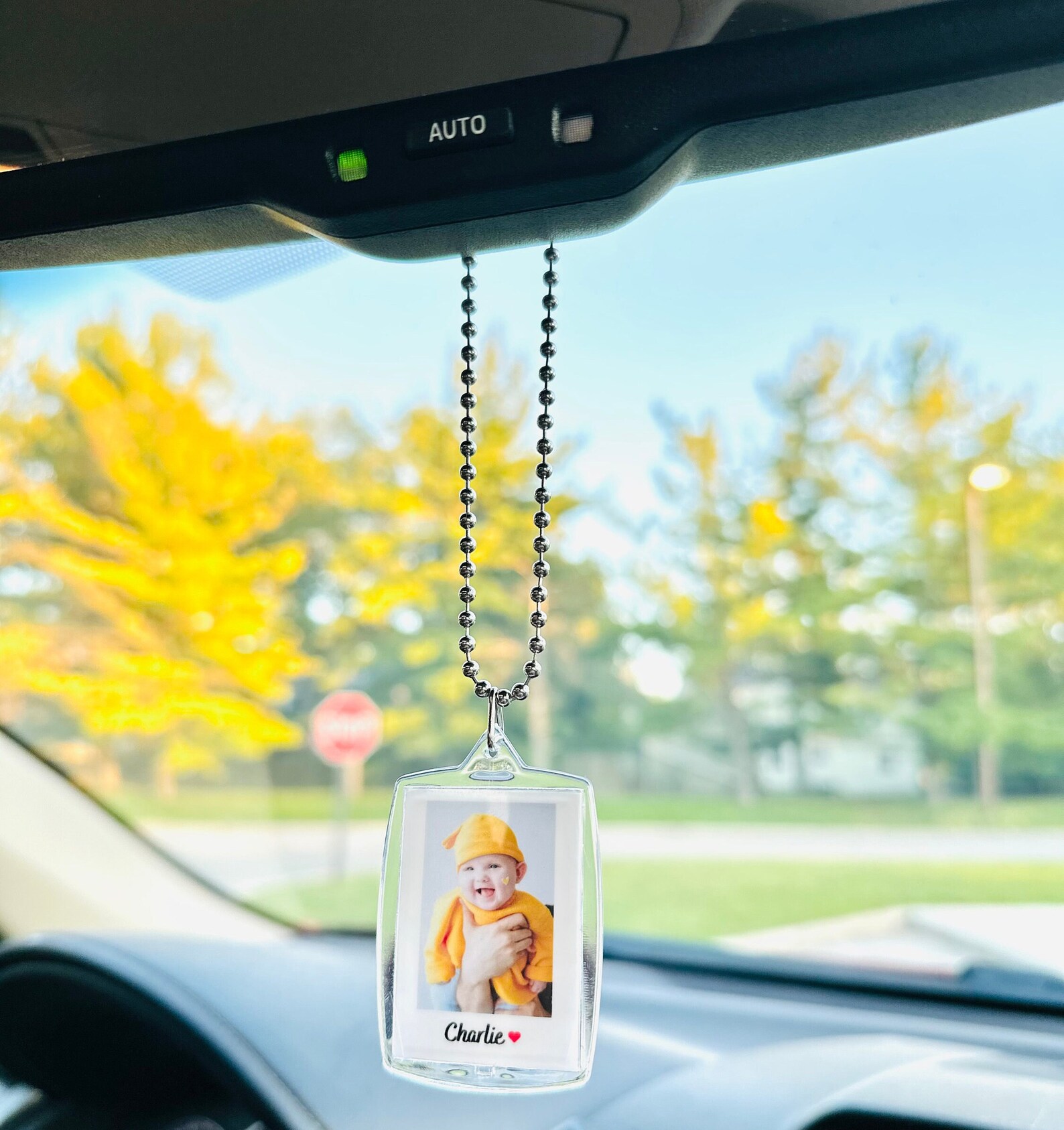 Personalized Photo Car Ornament, Custom Car Hanging, Customized Car ...