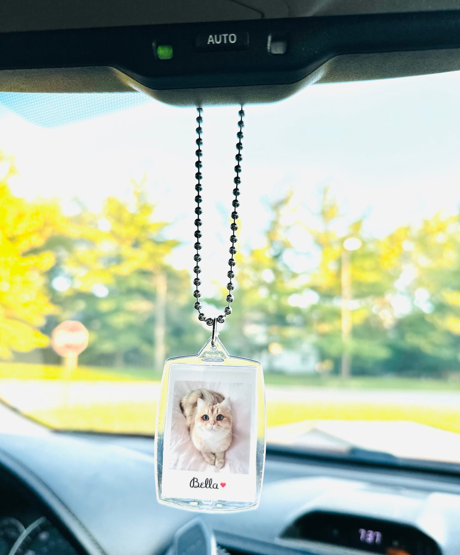 Personalized Photo Car Ornament, Custom Car Hanging, Customized Car ...