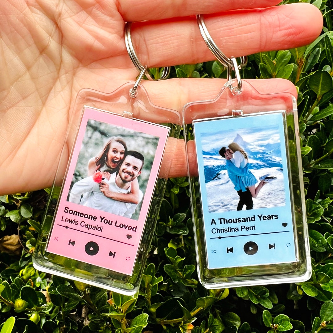Personalized Song Keychain Custom Music Keychain Custom - Etsy