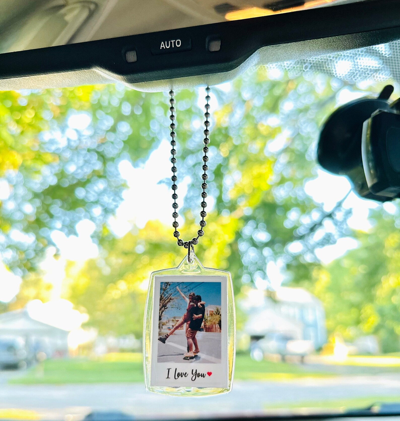 Personalized Photo Car Ornament, Custom Car Hanging, Customized Car ...