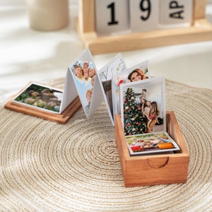 Personalized Pull Out Photo Box, Mother's Day Gift, Gift for Mom, Gift ...