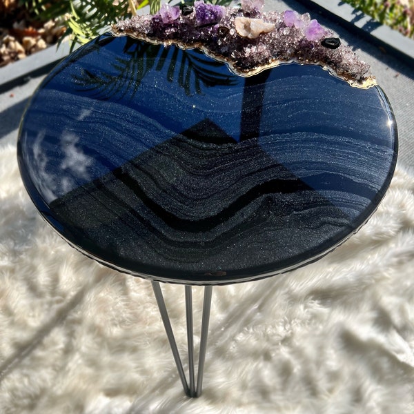 Agate End Table - Etsy