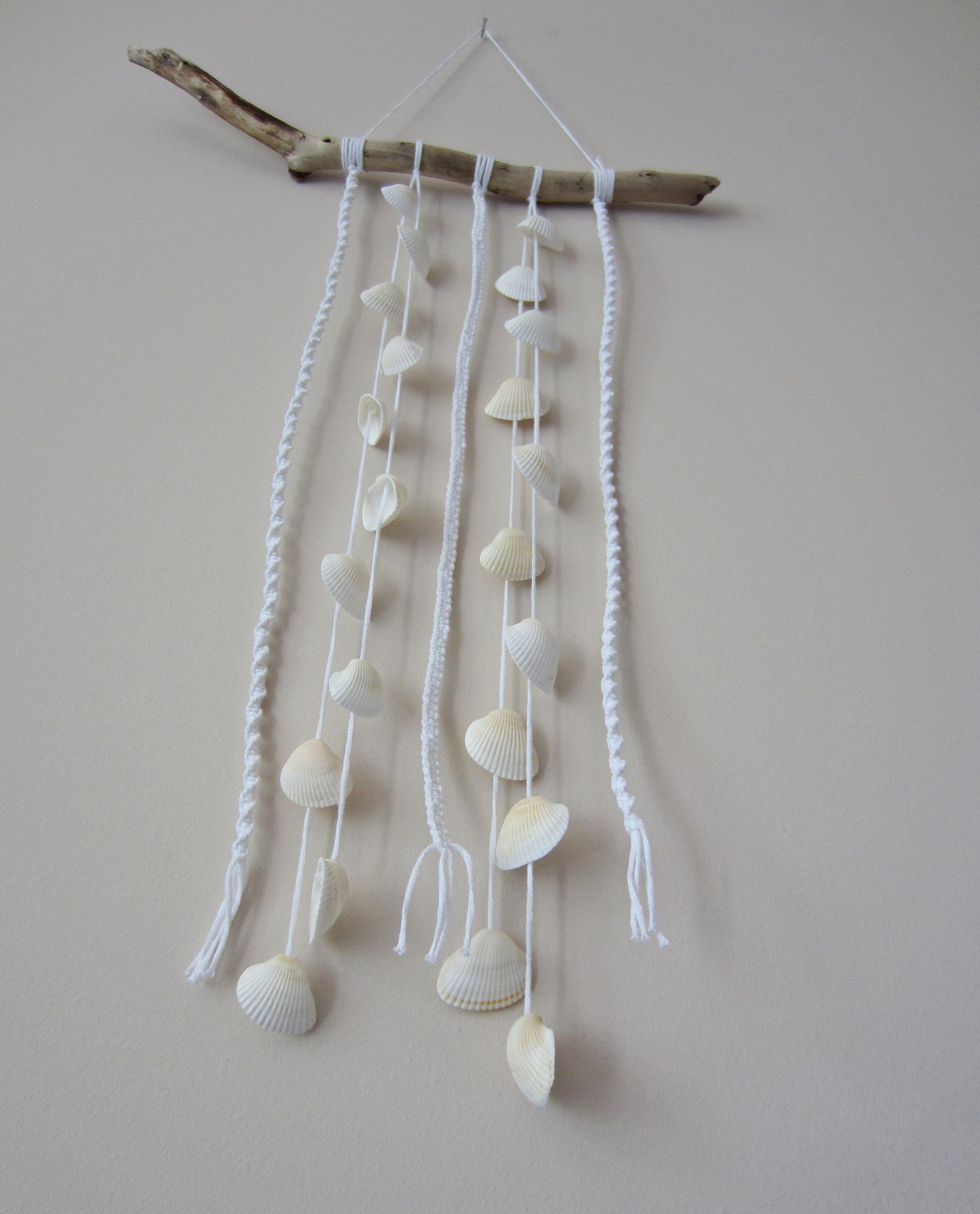 Macrame Wall Decor Macrame and Seashells Wall Hanging - Etsy
