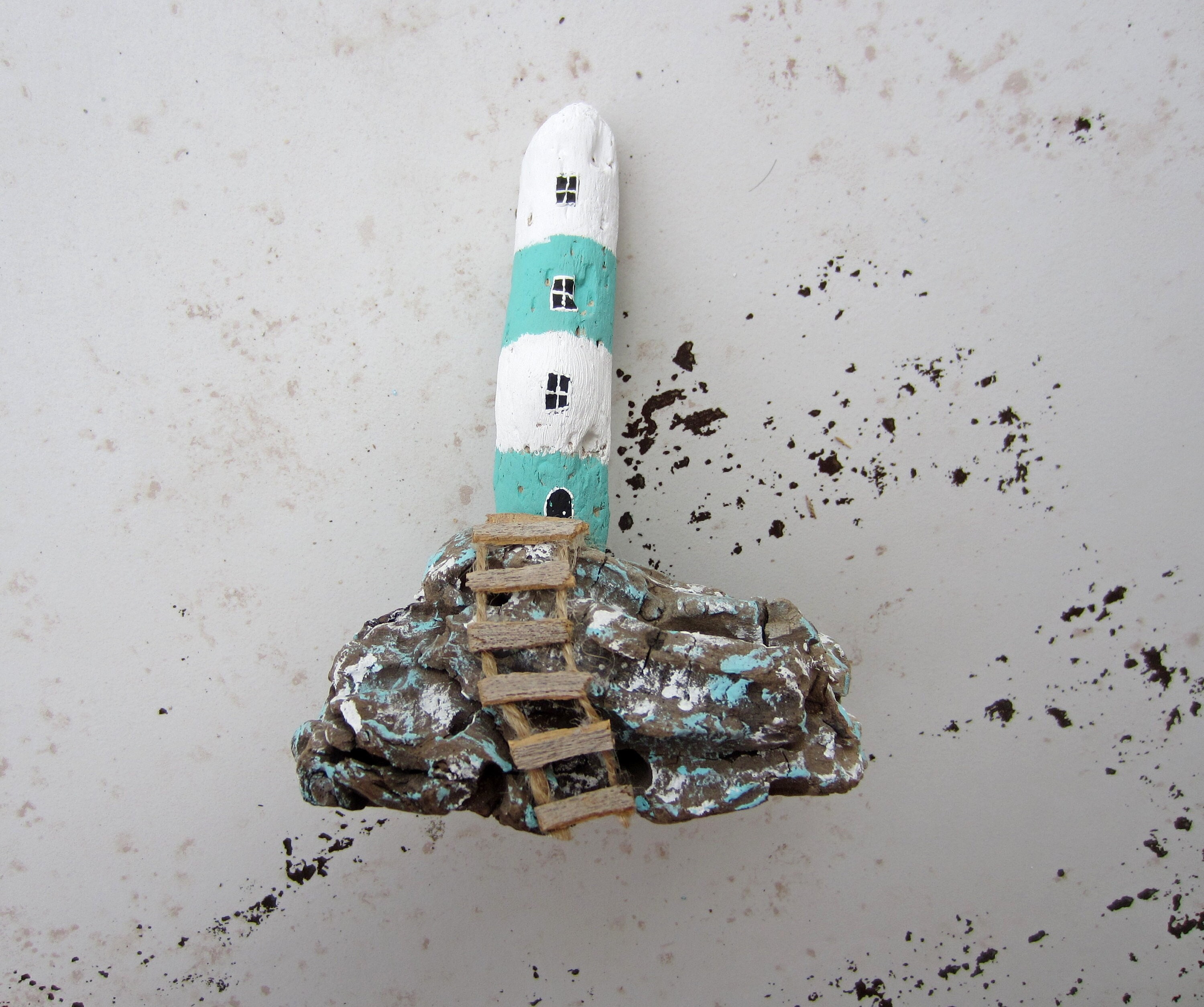Rustic Lighthouse Desk Table Decoration, Nautical Decorations for Home ...